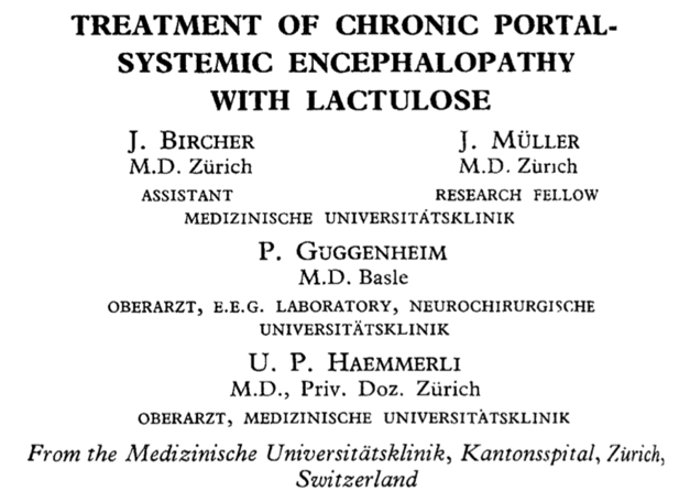 Why do we use Lactulose and Rifaximin for Hepatic Encephalopathy? | AASLD